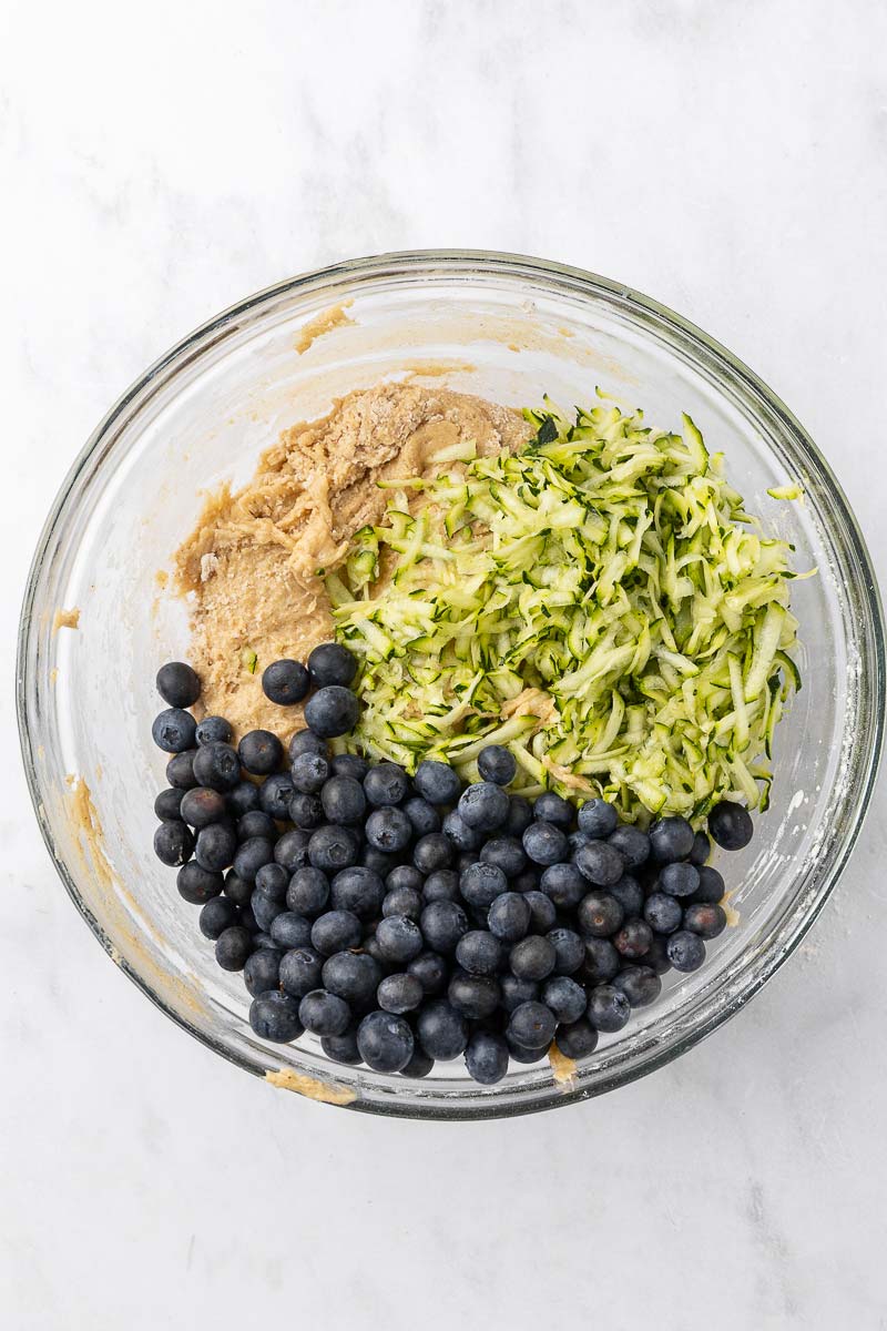 Zucchini Blueberry Muffins - Melissa K. Norris