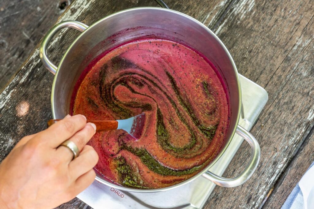 Low Sugar No Pectin Blueberry Jam