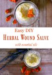 Herbal Wound Healing Salve Recipe - Easy DIY - Melissa K. Norris