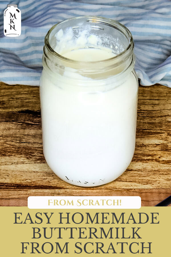 How to Make Real Buttermilk (Cultured Buttermilk Recipe) - Melissa K ...