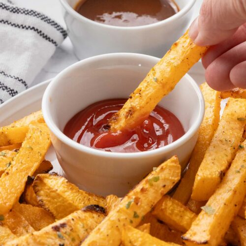Crispy Rutabaga Fries Recipe - Melissa K. Norris