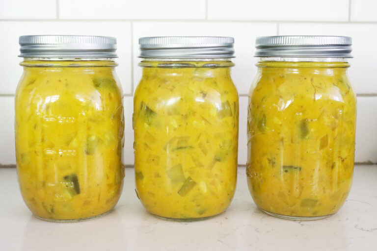 Homemade Mustard Pickles (+ Canning Instructions) - Melissa K. Norris